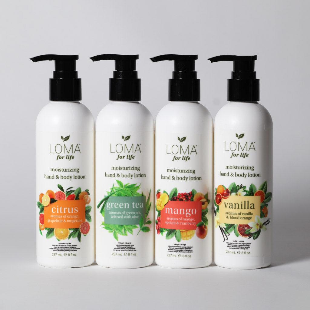 Body Lotions – Loma Hair & Body Care | Aloe Based Salon Quality Care
