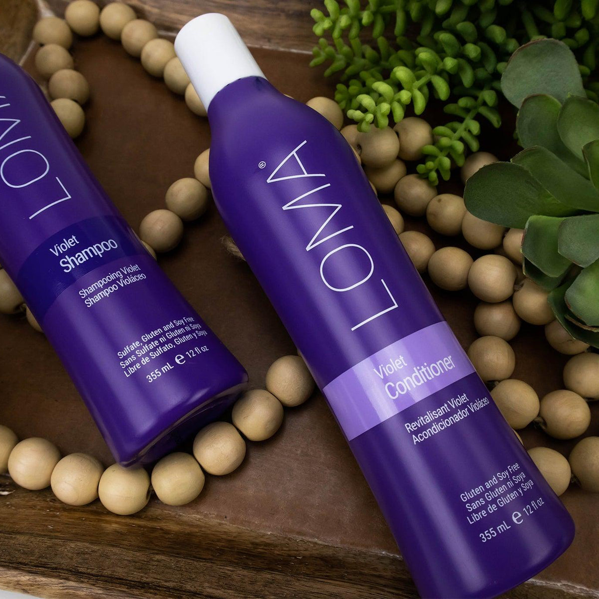 Violet Cleanse & Conditioner – Loma Hair & Body Care | Aloe Based Salon Quality Care